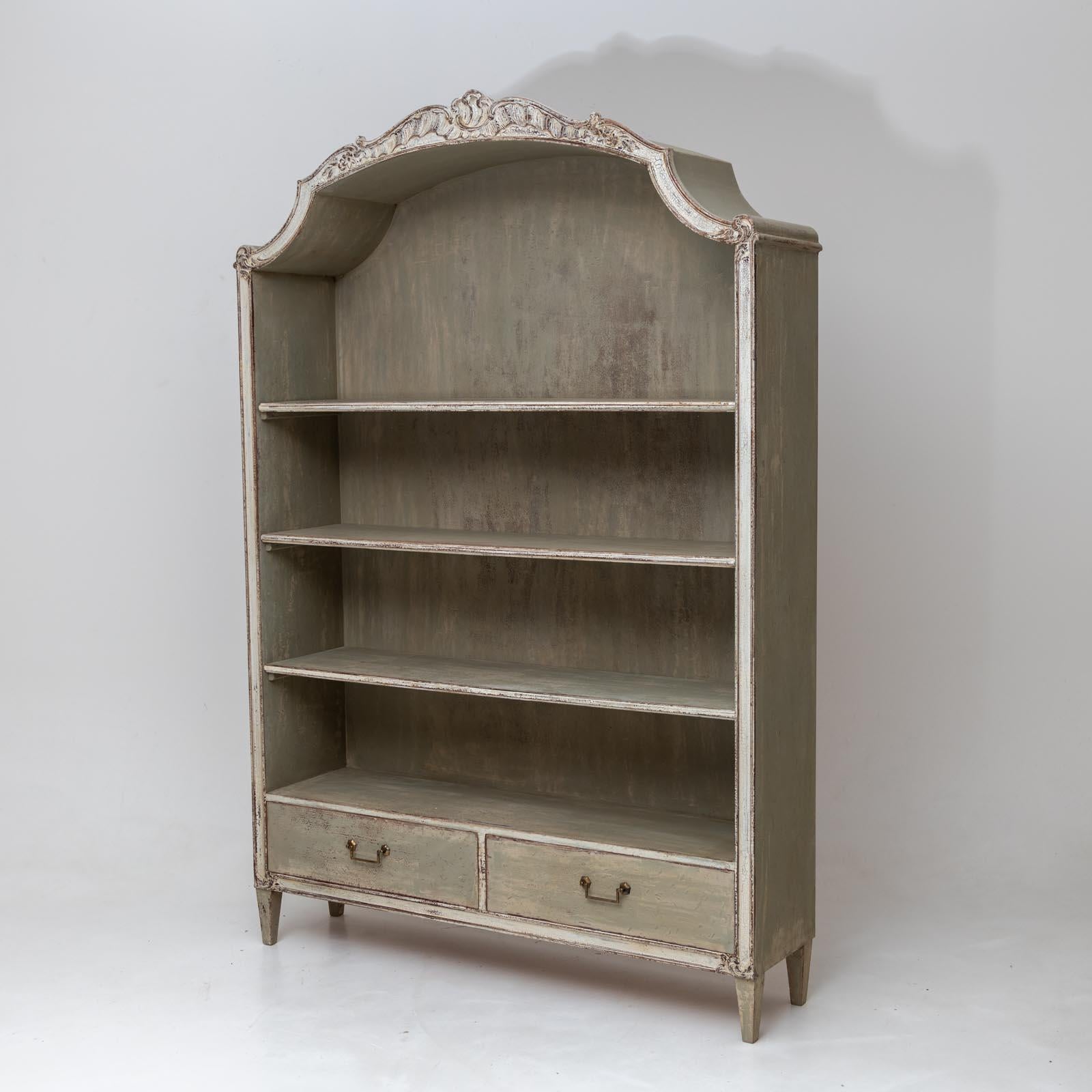 Baroque-style bookcases, 18th/21st century For Sale at 1stDibs