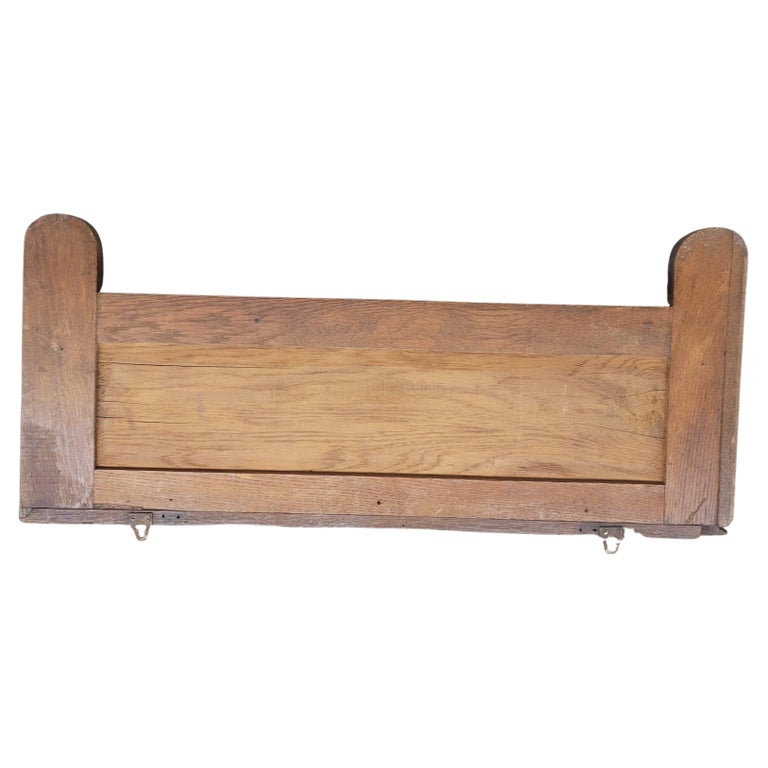 Baroque Style Carved Oak Coat Rack, circa 1920s at 1stDibs