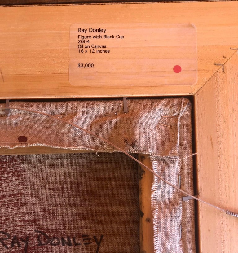 Baroque Style Oil Painting "Figure with Black Cap" by Ray Donley at 1stDibs