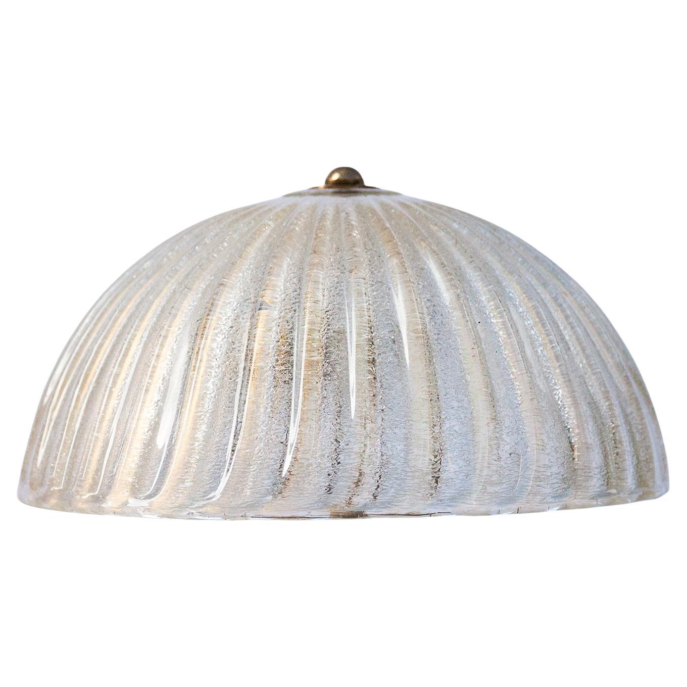 Big Yellow Flush Mount, 1960s, 4 Items Available, Restored For Sale at ...