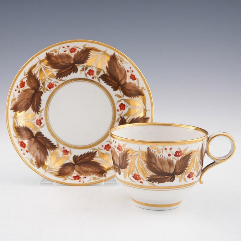 Barr Flight and Barr Worcester Porcelain Tea Cup and Saucer c1810 For ...