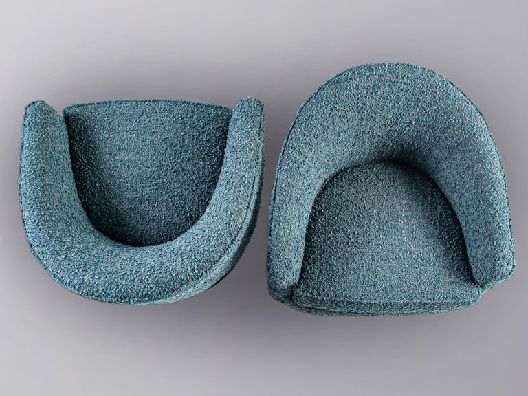 Barrel Back Chairs Upholstered in Italian Bouche at 1stDibs | bouche ...