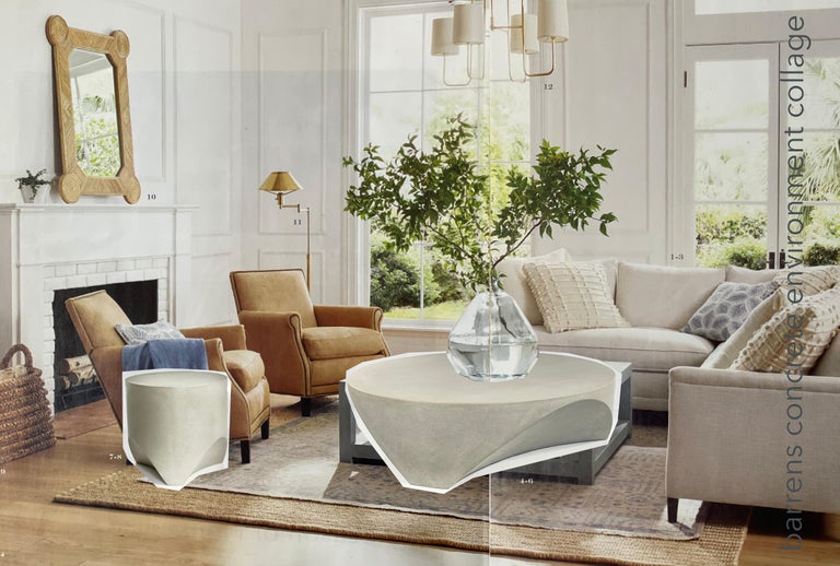 Barrens Concrete Cocktail Table For Sale at 1stDibs