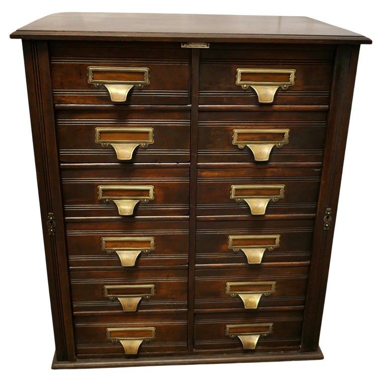 Barristers Wellington Filing Cabinet by Shannon For Sale at 1stDibs