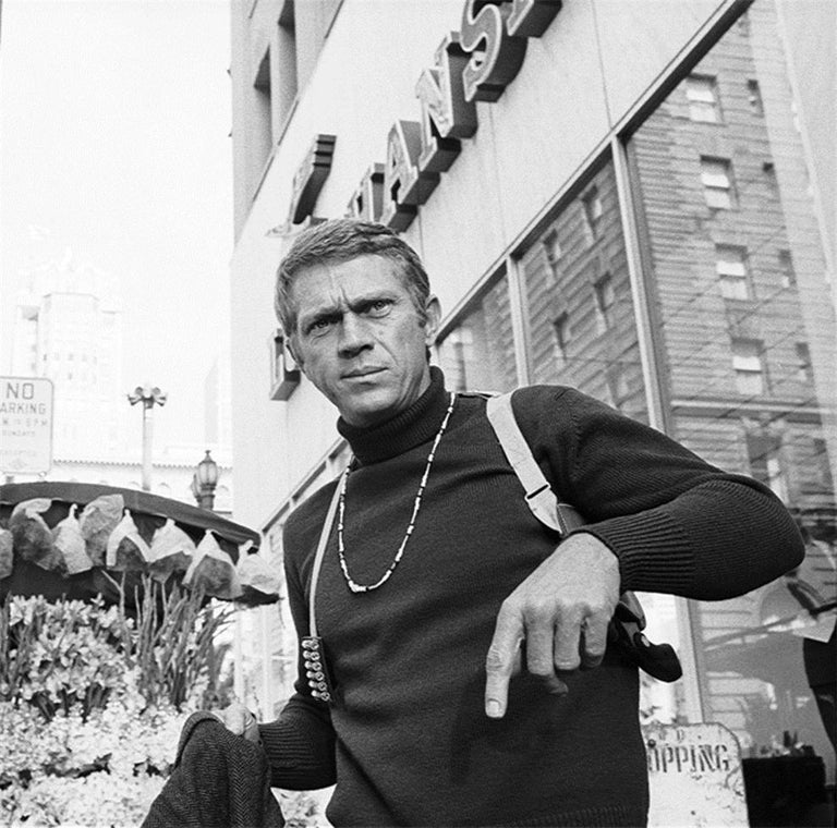 Barry Feinstein - Steve McQueen, Bullitt For Sale at 1stDibs