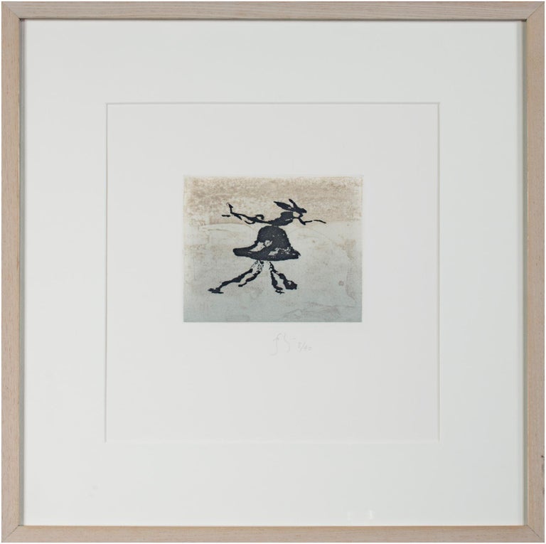 Barry Flanagan - "Rabbit," etching and aquatint by Barry Flanagan at ...