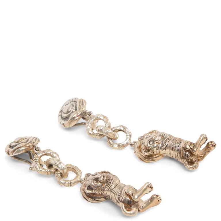 BARRY KIESELSTEIN-CROD sterling silver TIGER CUB Dangle Earrings For ...