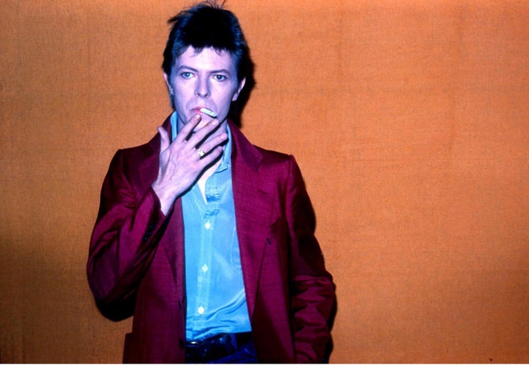 Barry Schultz - David Bowie Smoking For Sale at 1stDibs