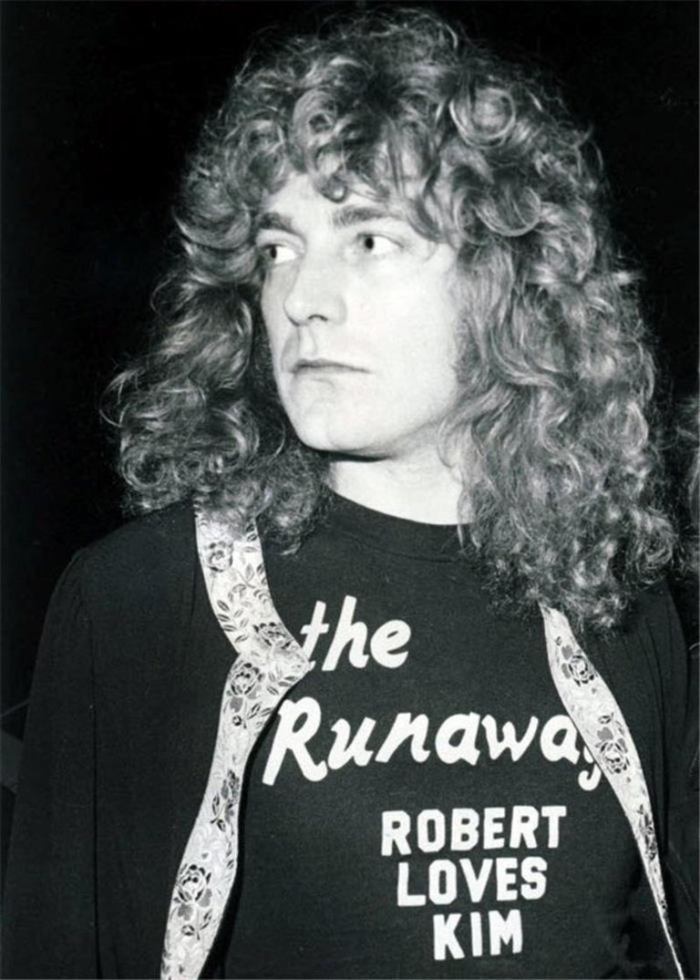 Barry Schultz - Robert Plant, Led Zeppelin, Los Angeles, CA, 1975 For ...