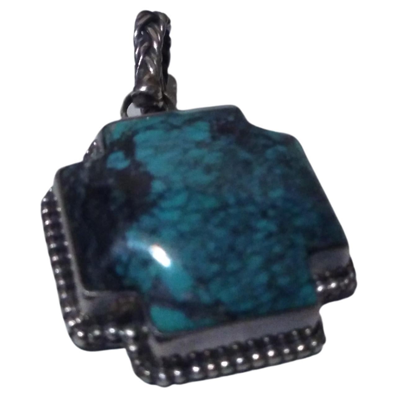 Stunning Richard Begay 19" Lapis Lazuli and Sterling Silver Neckla For ...