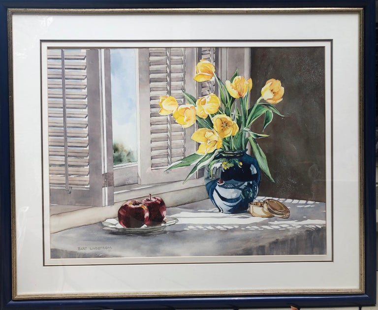 Bart Lindstrom - Blue Reflections For Sale at 1stDibs