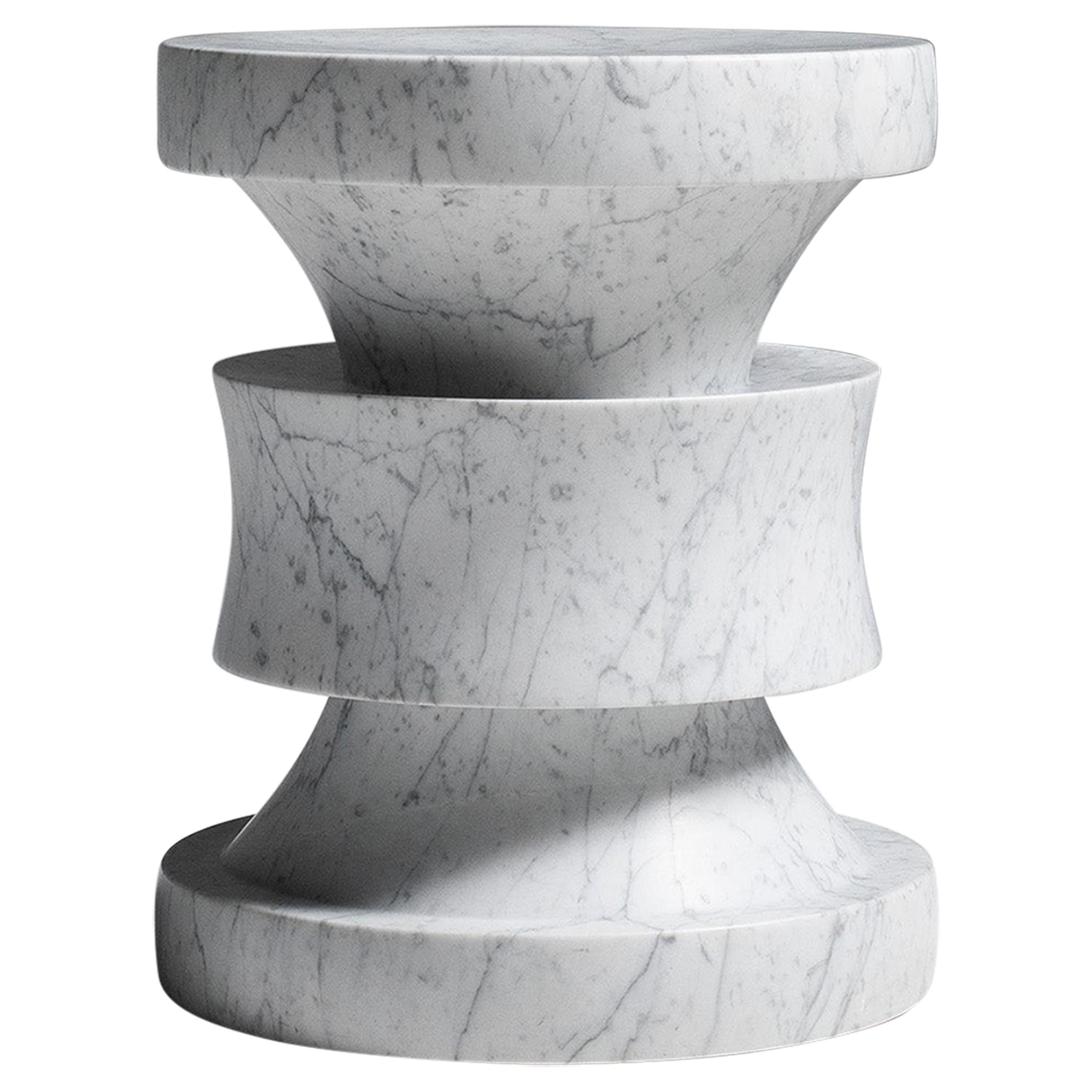 Marble Stool 4 by Kueng Caputo at 1stDibs