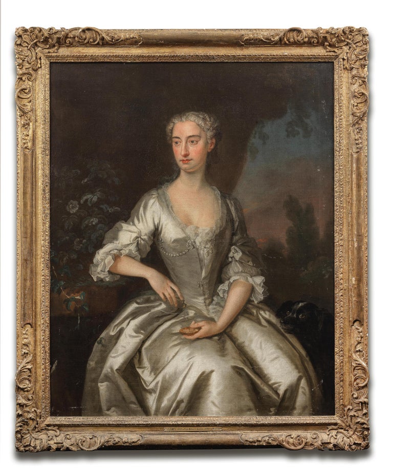 Bartholomew Dandridge - Portrait of Ann Austen, nee Grey For Sale at ...