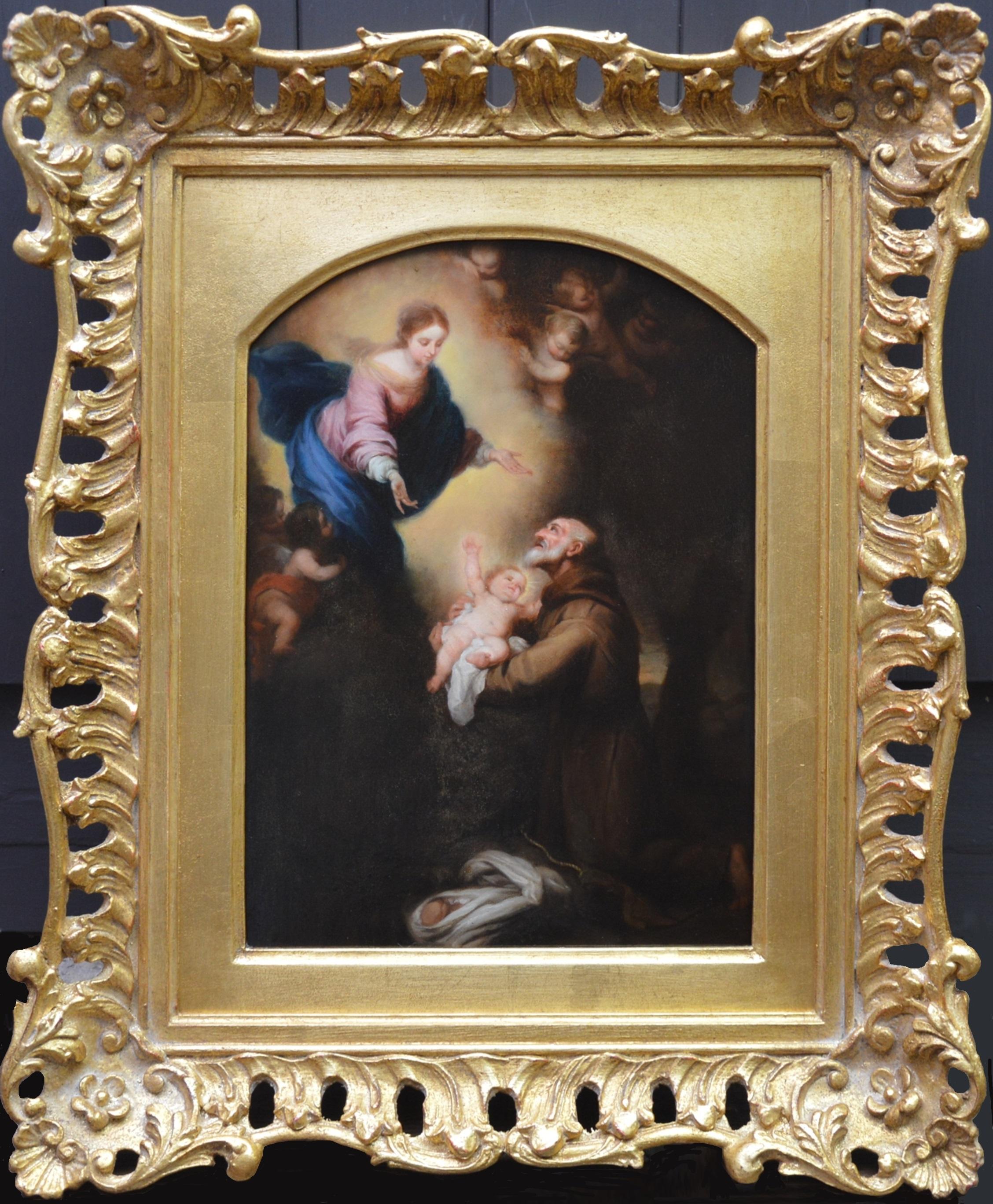 Bartolomé Esteban Murillo - The Vision of Saint Anthony - 18th Century ...