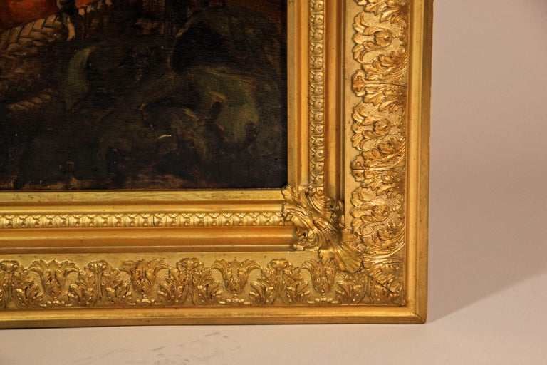 Bartolome Esteban Murillo's "Kuchenesser" Oil on Canvas Reproduction, circa 1890 For Sale at 1stDibs