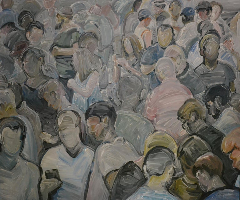 Bartosz Kolata - Crowd - People Portrait, Contemporary Expressive ...