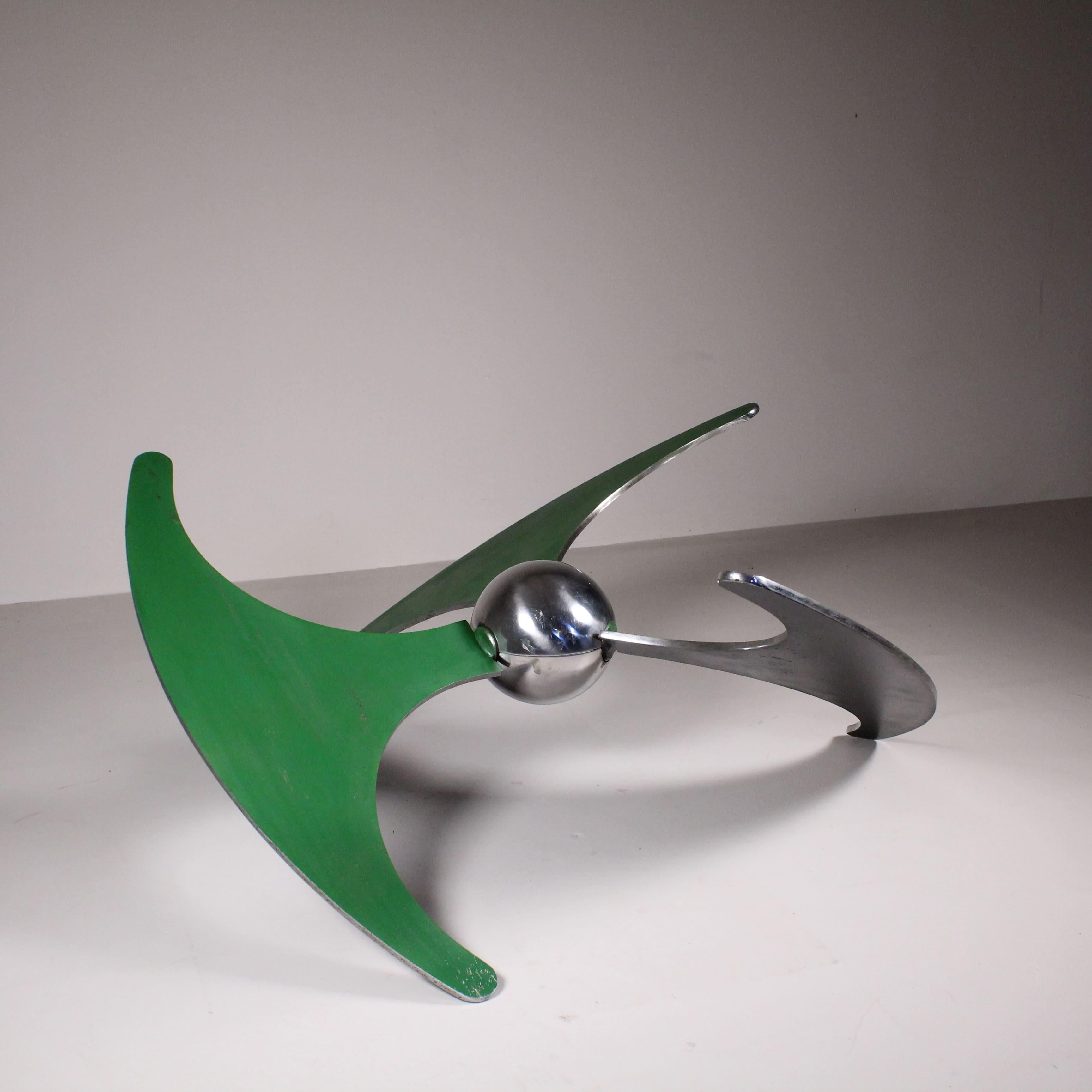 Elica table base, Luciano Campanini for Cama, 1970 For Sale at 1stDibs