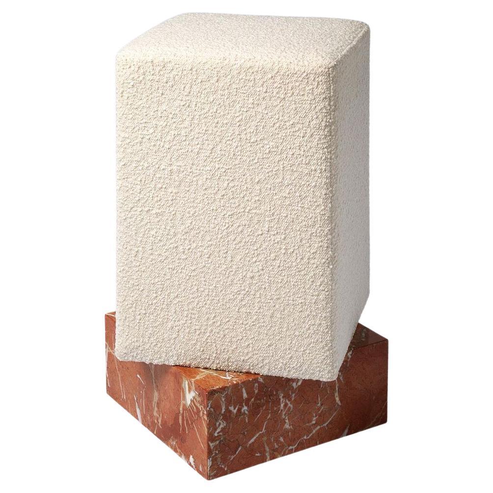 Sella Medium Red Pouf For Sale at 1stDibs