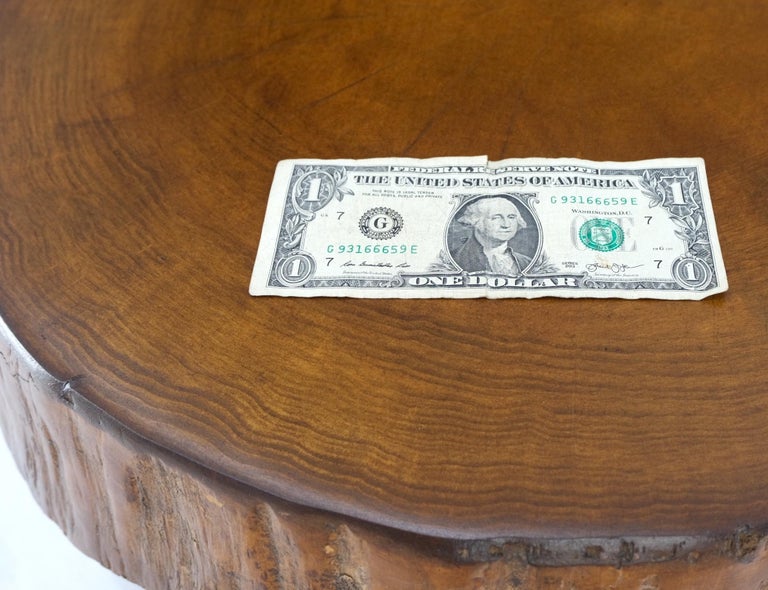 Baseball Bat Legs Heavy Stomp Live Edge Top Side End Coffee Occasional ...