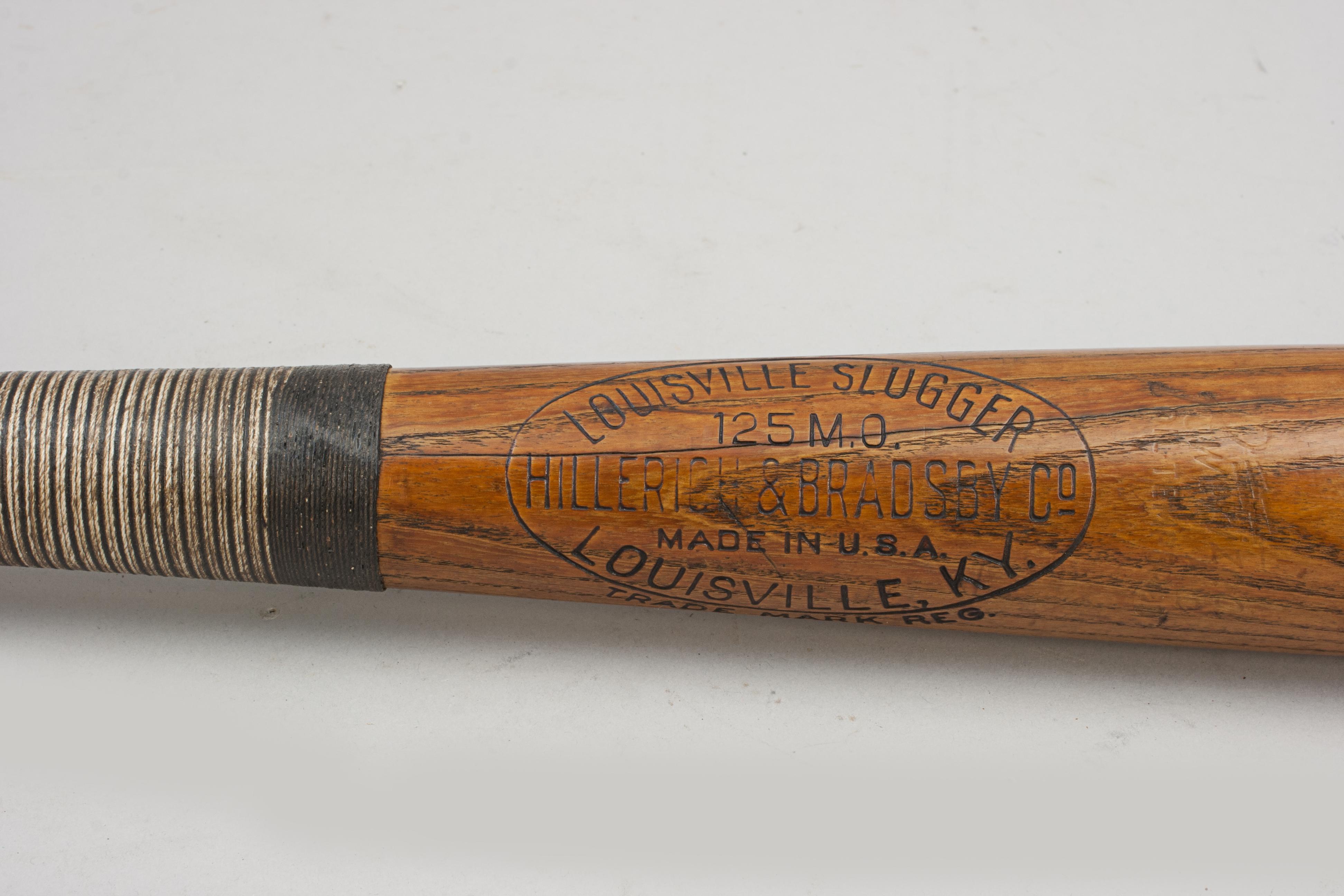 Baseball Bat Louisville Slugger For Sale at 1stDibs