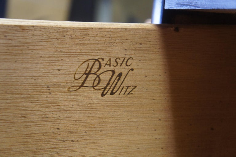 Basic Witz French Provincial Serpentine Fruitwood Chest of Drawers ...