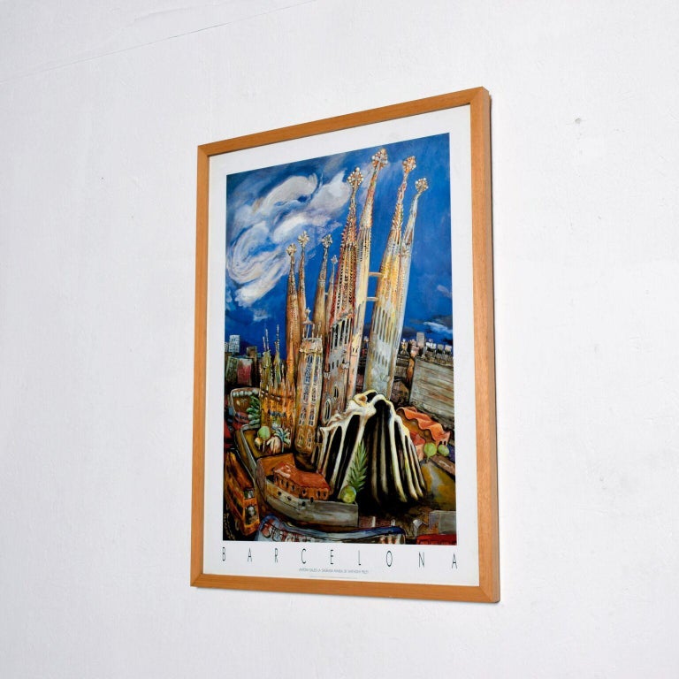 Basilica La Sagrada Familia Antoni Gaudi Barcelona Poster by Anthony ...