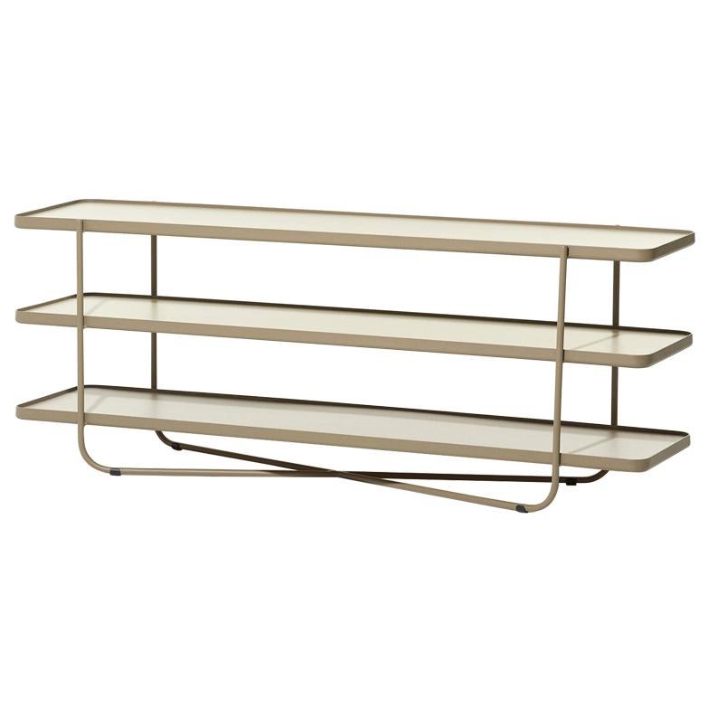 Bask Brazilian Contemporary Outdoor Metal Sofa by Lattoog For Sale at ...