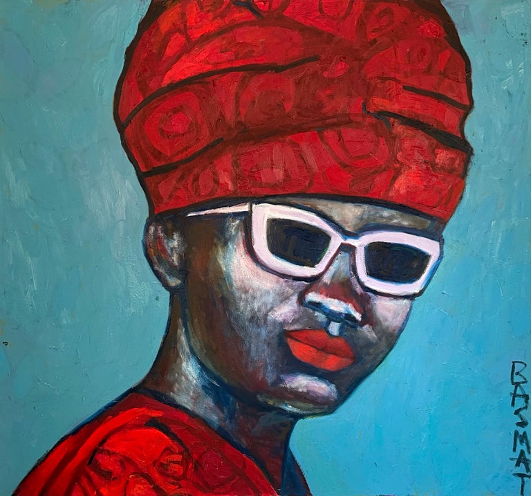 Basmat Levin - Hope, Square painting on Canvas Print Edition For Sale ...