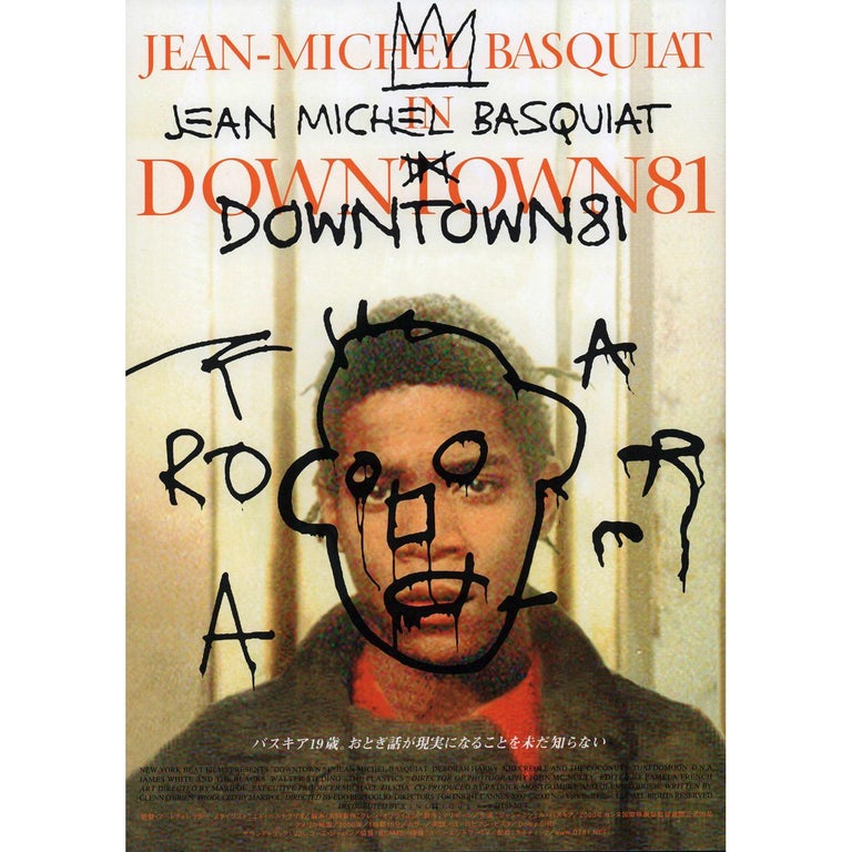 Basquiat Downtown 81 Film Poster at 1stDibs