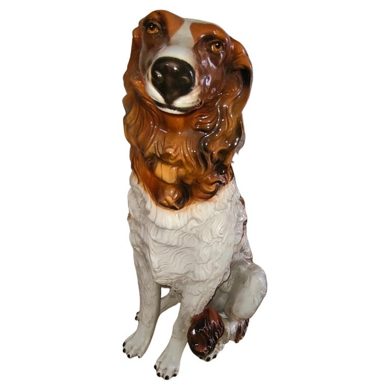 Bassano Dog Ceramic, 1940, Italy For Sale at 1stDibs