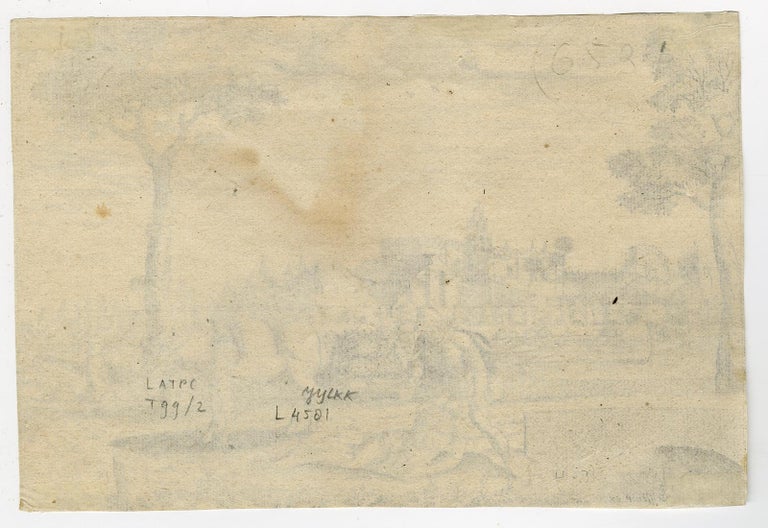 Bast - The scene of the Good Samaritan by Pieter Bast - Engraving ...