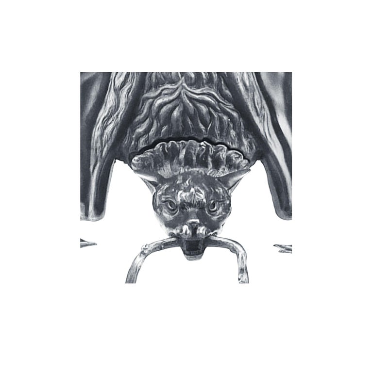 Bat Wall Light Silver Plated Victorian Style very Decorative For Sale ...