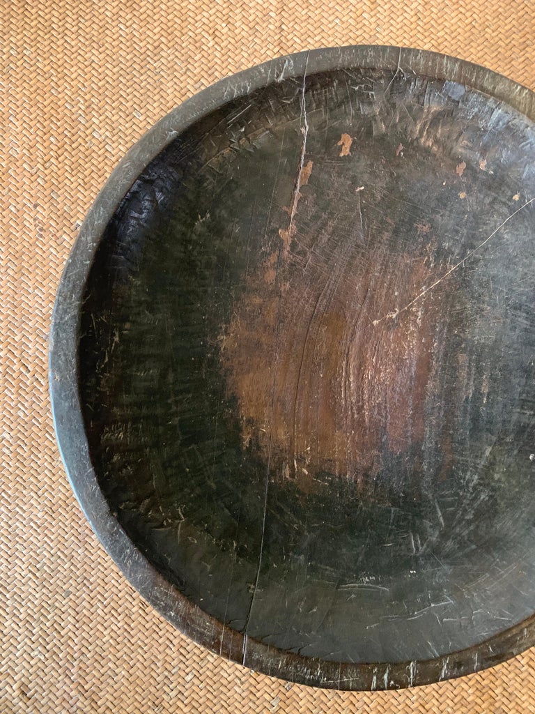 Batak Tribe Ceremonial Bowl from Jackfruit Wood, Early 20th Century For ...