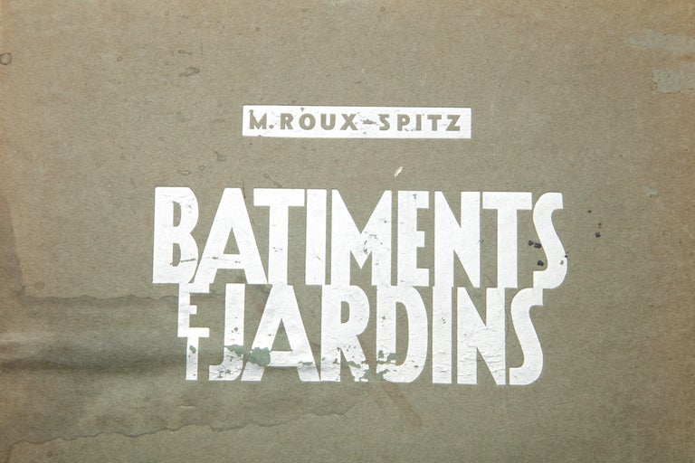 Batiments et Jardins by Michel Roux-Spitz For Sale at 1stDibs