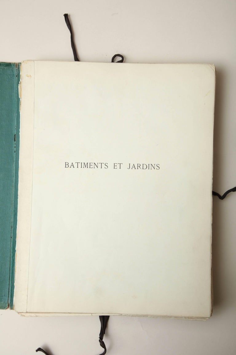 Batiments et Jardins by Michel Roux-Spitz For Sale at 1stDibs