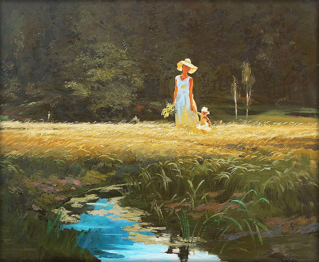 Modern Impressionism Landscape - 516 For Sale on 1stDibs | modern ...