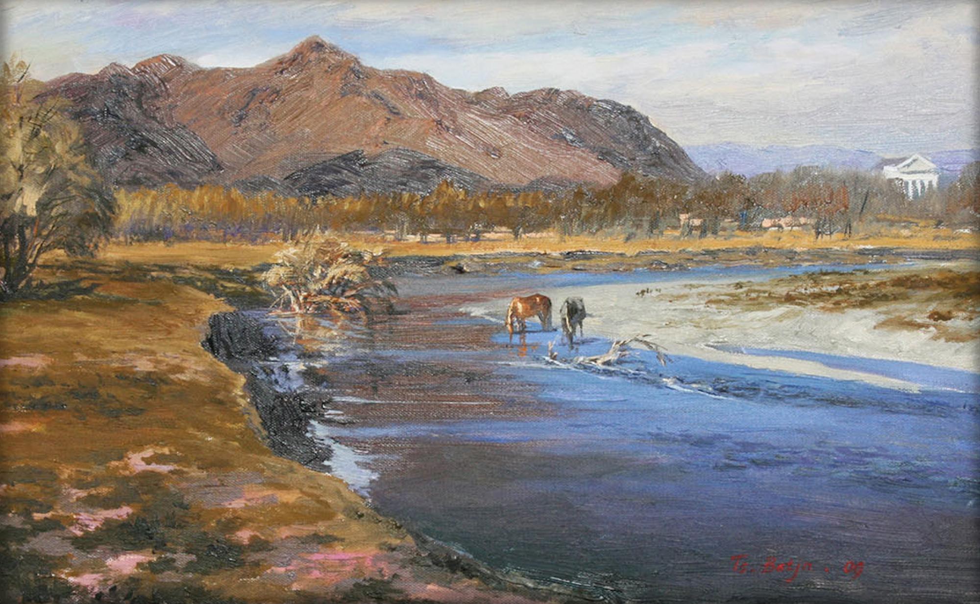 Batjargal Tseyentsogzol - Nature - original rural landscape traditional ...