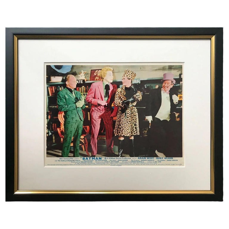 Batman, Framed Poster, 1966 For Sale at 1stDibs