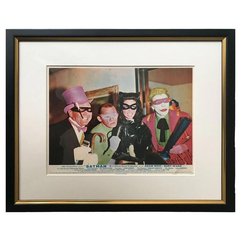 Batman, Framed Poster, 1966 For Sale at 1stDibs