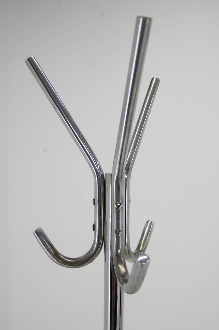 Bauhaus Chrome Coat Stand, 1920s For Sale at 1stDibs