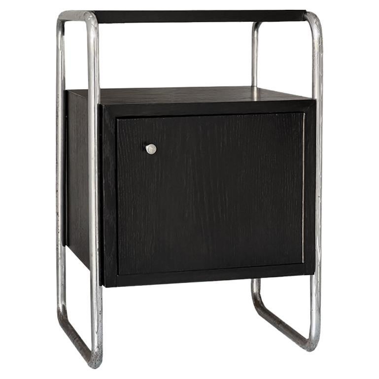 Bauhaus Chrome-Plated Tubular Steel Storage Cabinet, Germany, 1930s For ...