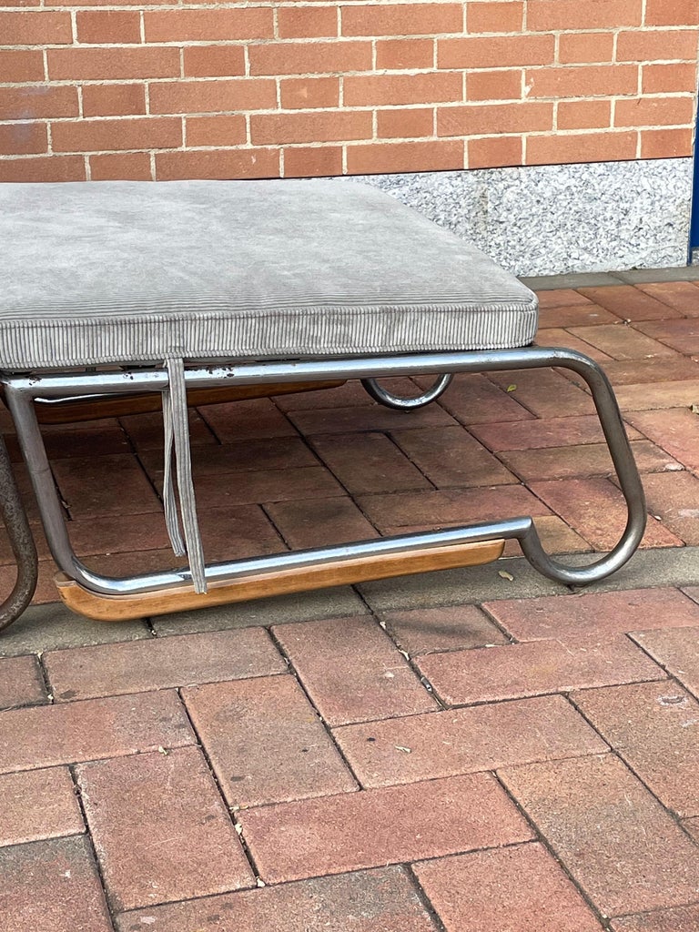Bauhaus Extendable Armchair, 1930s For Sale at 1stDibs