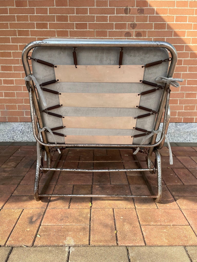 Bauhaus Extendable Armchair, 1930s For Sale at 1stDibs