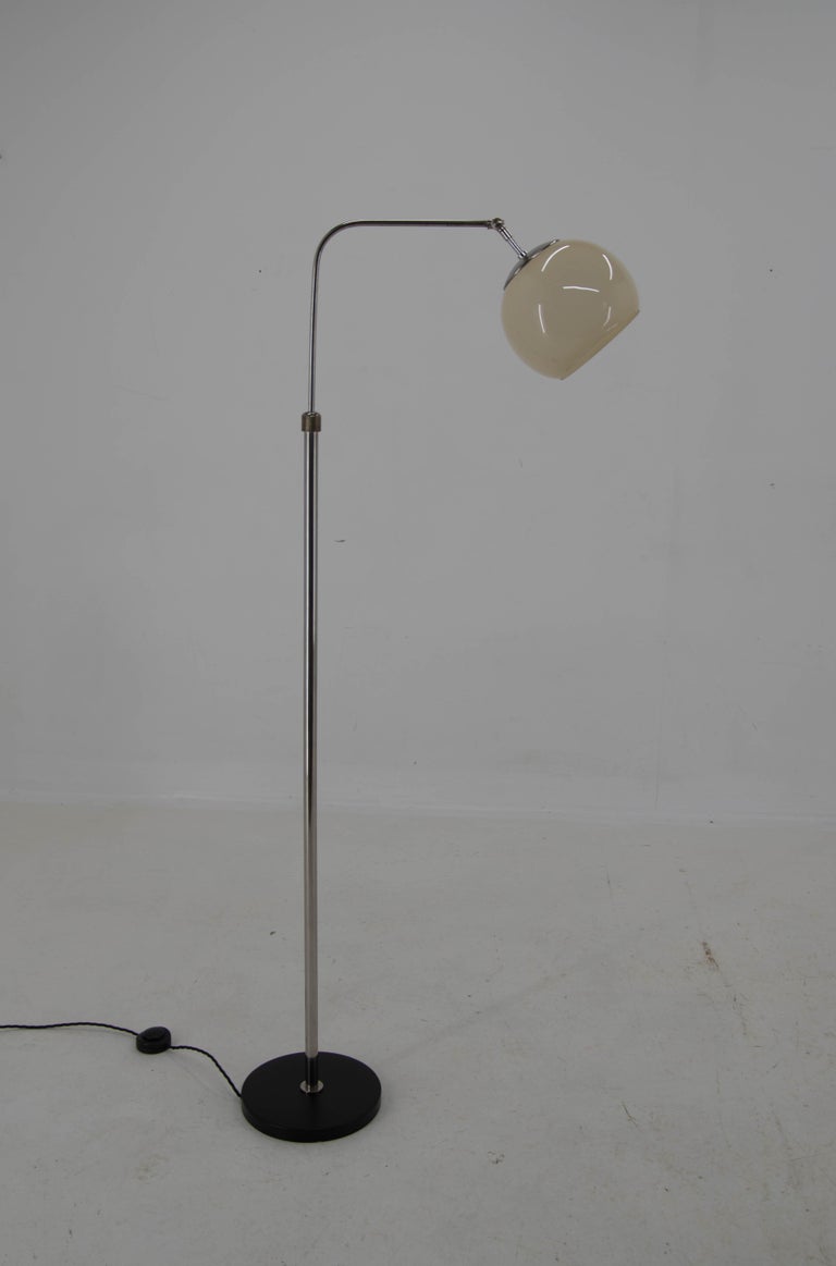 Bauhaus/Functionalist Adjustable Floor Lamp, 1930s at 1stDibs