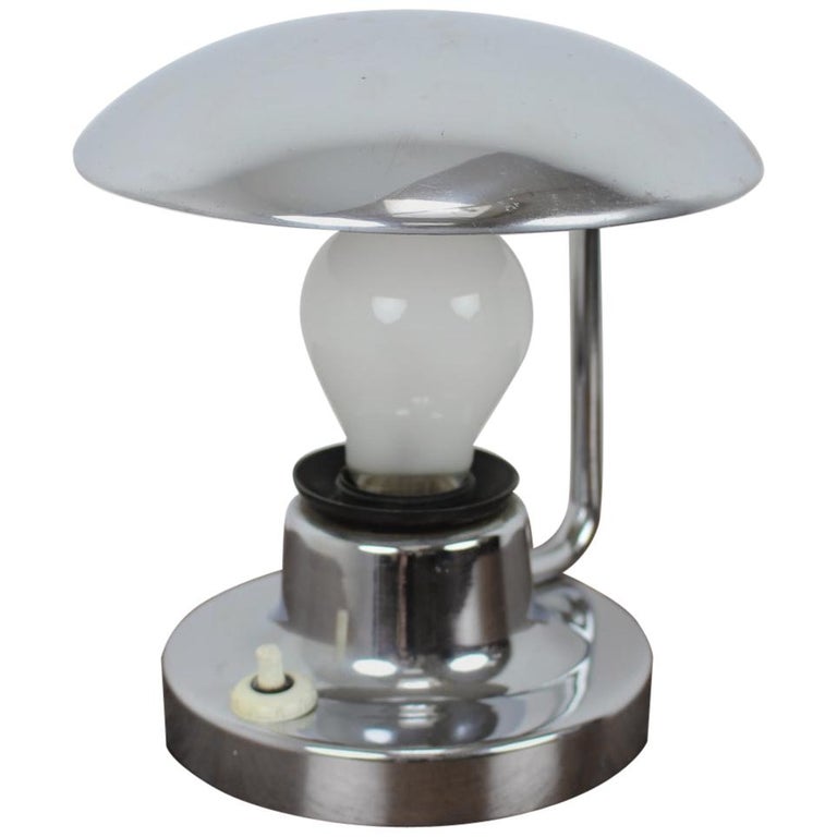 Bauhaus Metal Table Lamp, 1930s For Sale at 1stDibs