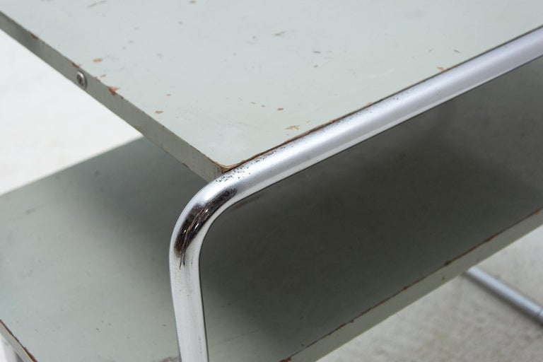 Bauhaus Side Table B12 Designed by Marcel Breuer, 1930's For Sale at ...