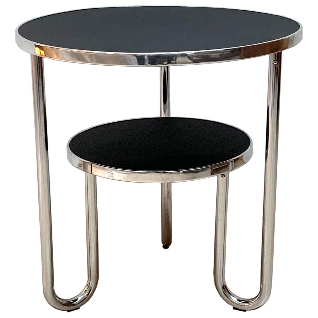 Bauhaus Steeltube Side Table, Germany, circa 1930-1940 at 1stDibs