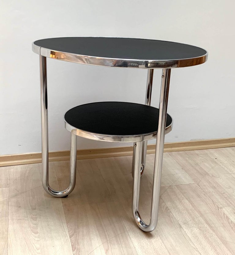 Bauhaus Steeltube Side Table, Germany, circa 1930-1940 at 1stDibs
