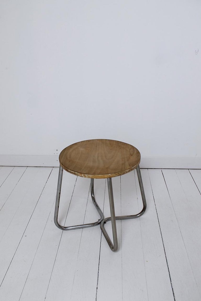 Bauhaus Stool by Hynek Gottwald, 1930s at 1stDibs