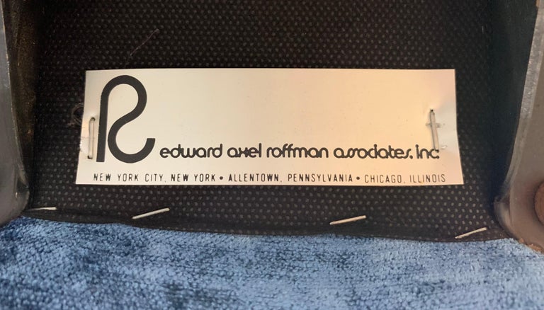 Overman Style Swiveling Pod Chairs by Edward Axel Roffman, New York ...